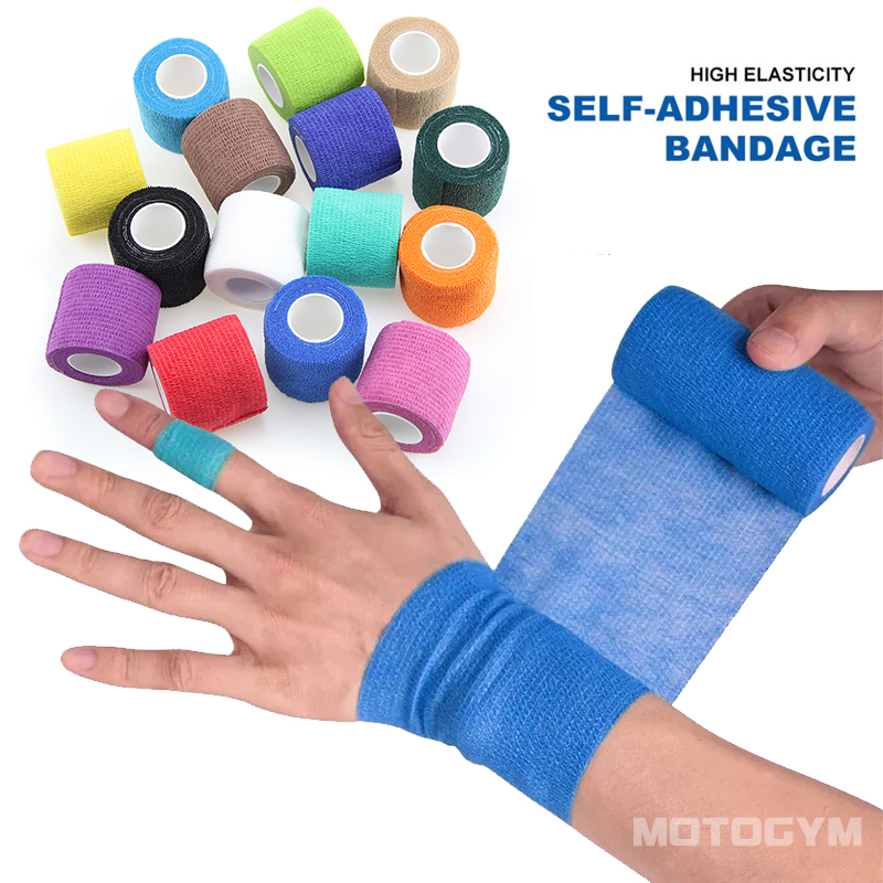 Self Adhesive Bandage Wrap Muscle Finger Wrist Protective Bandage ...