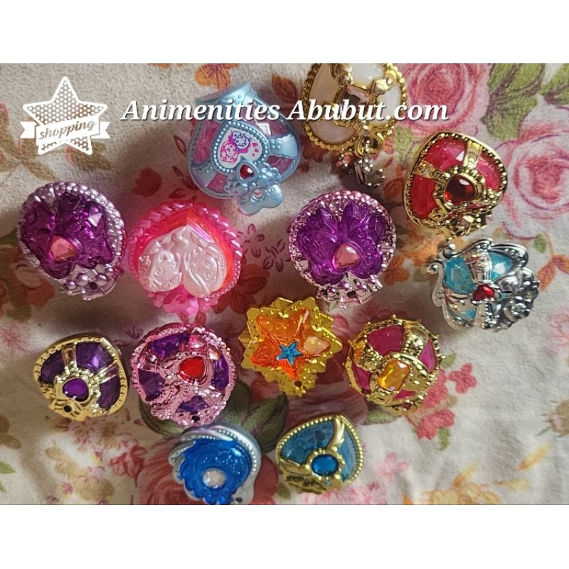 PRECURE ASSORTED MIRAI CRYSTALS nd ELEMENT BOTTLES FOR YOUR PRECURE TOY ...
