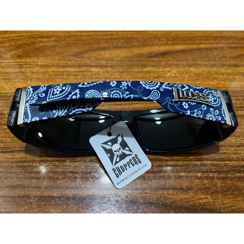 Og Locs Hardcore Cholo Hiphop Gangster Shades Fashion Sunglasses Blue Bandana Shopee Philippines