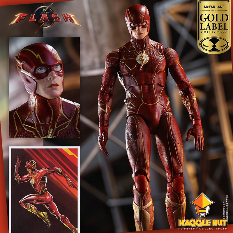 THE FLASH MOVIE SPEED FORCE VARIANT 7" McFarlane Toys DC Multiverse ...