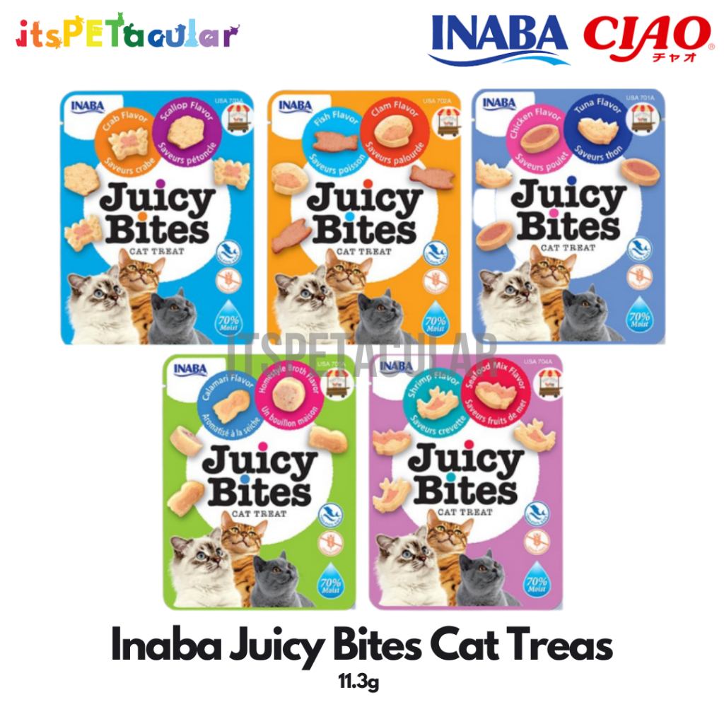Ciao Inaba Juicy Bites Cat Treats 11.3g | Shopee Philippines
