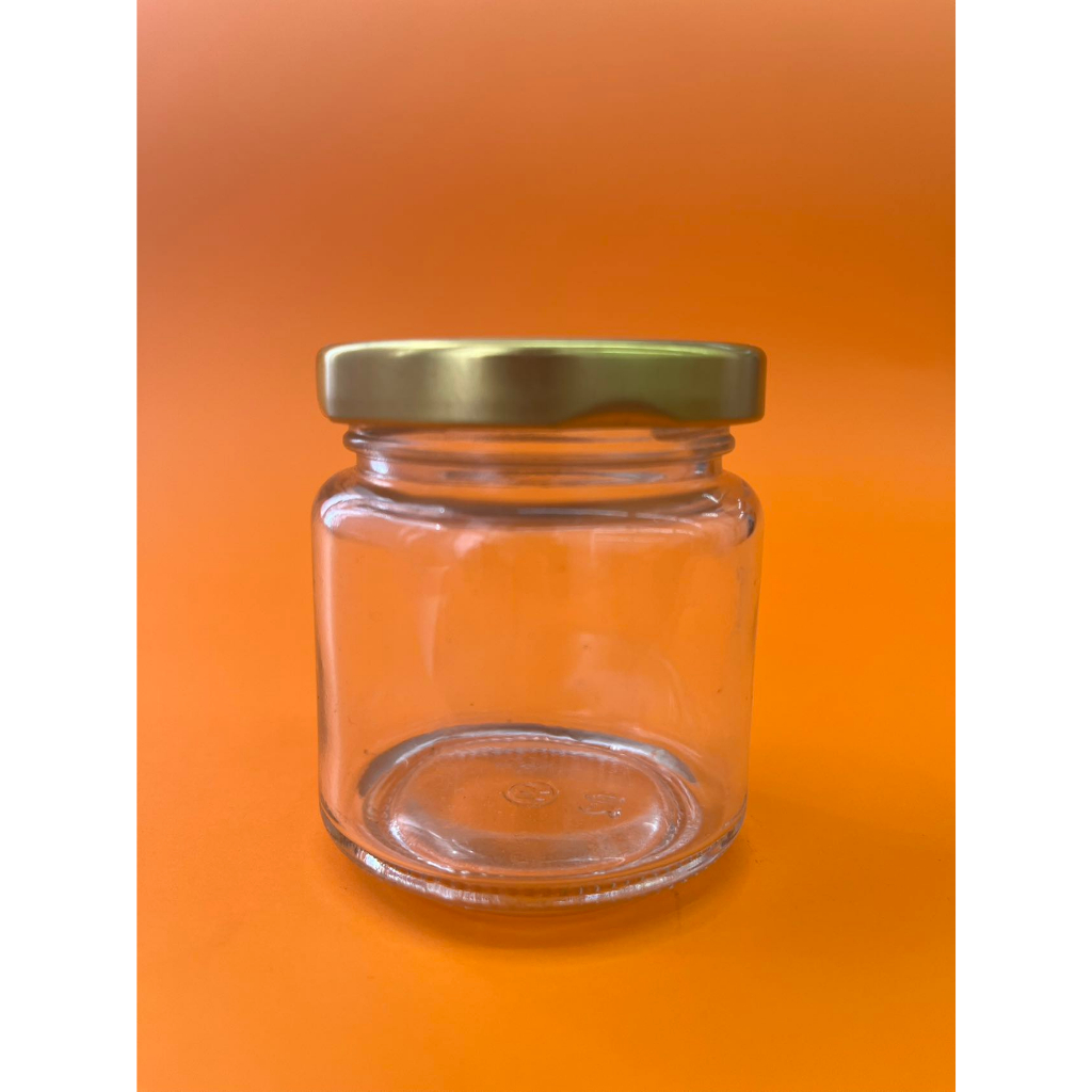 24Pcs M-7100 100ML Glass Jars 5.9x5.9x6.4CM with Free Seals for Chili ...
