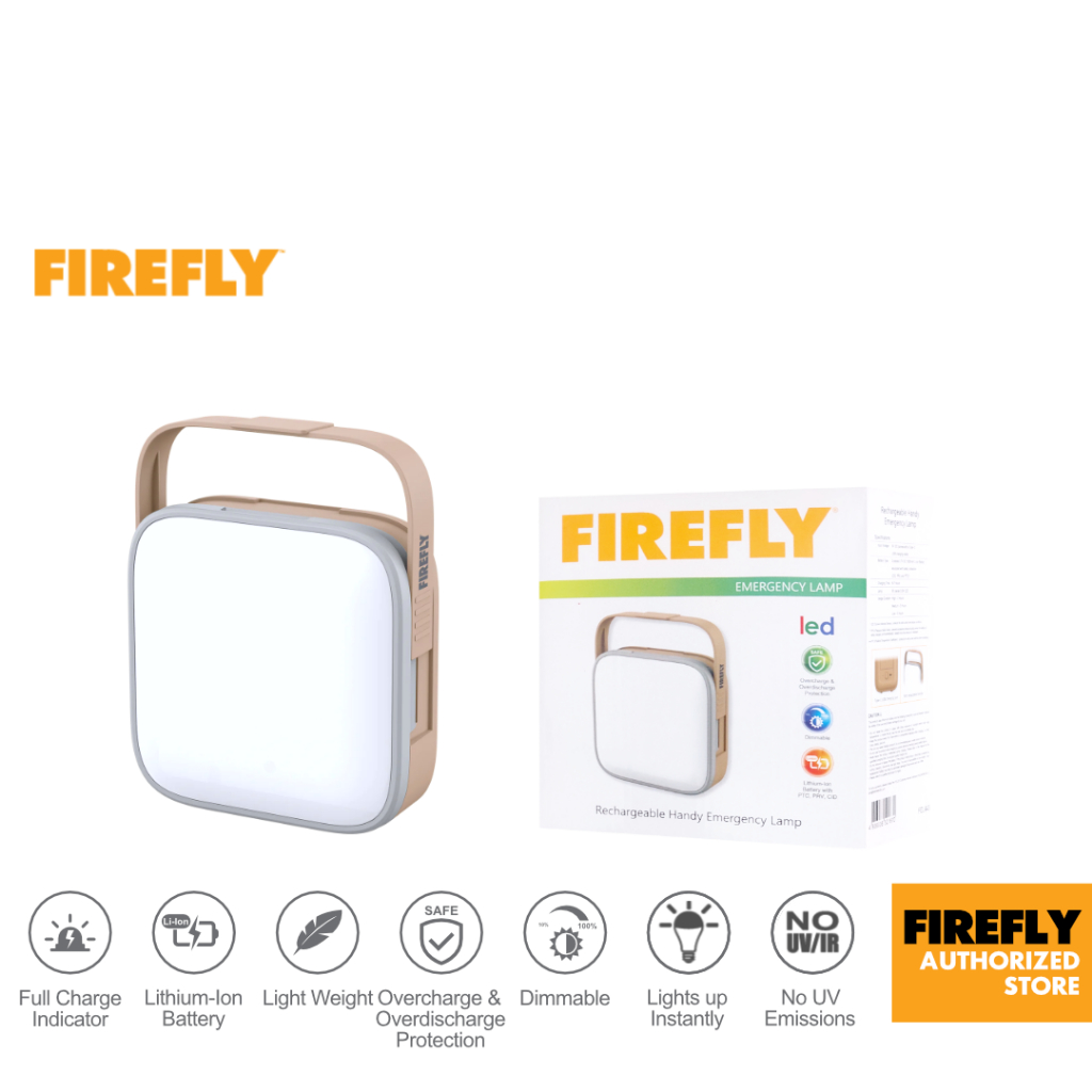 Firefly Rechargeable Handy Emergency Lamp FEL443 | Shopee Philippines