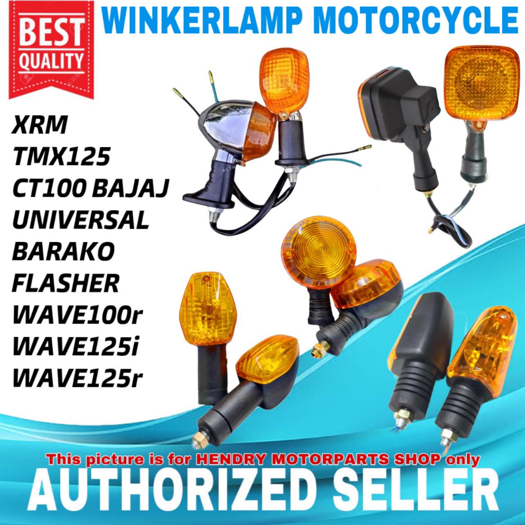 ( 2PCS ) SIGNAL LIGHT / WINKER LAMP FOR VARIOUS MODELS MOTORCYCLE ...