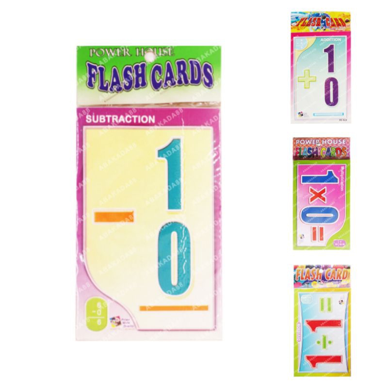 Addition Subtraction Multiplication And Division Educational Flash ...