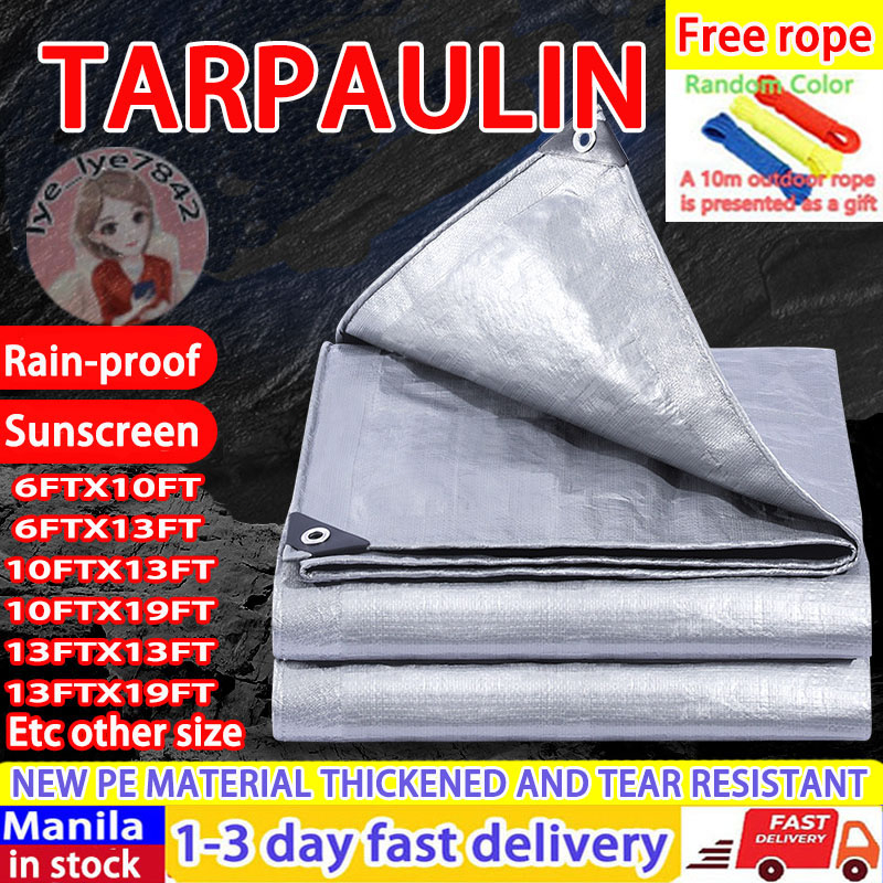 ☀️LONA TRAPAL☀️ TOLDA TARPAULIN TARP Brand 1x3 2x3 3x4 4x6 5x6 6x6 6x7 ...