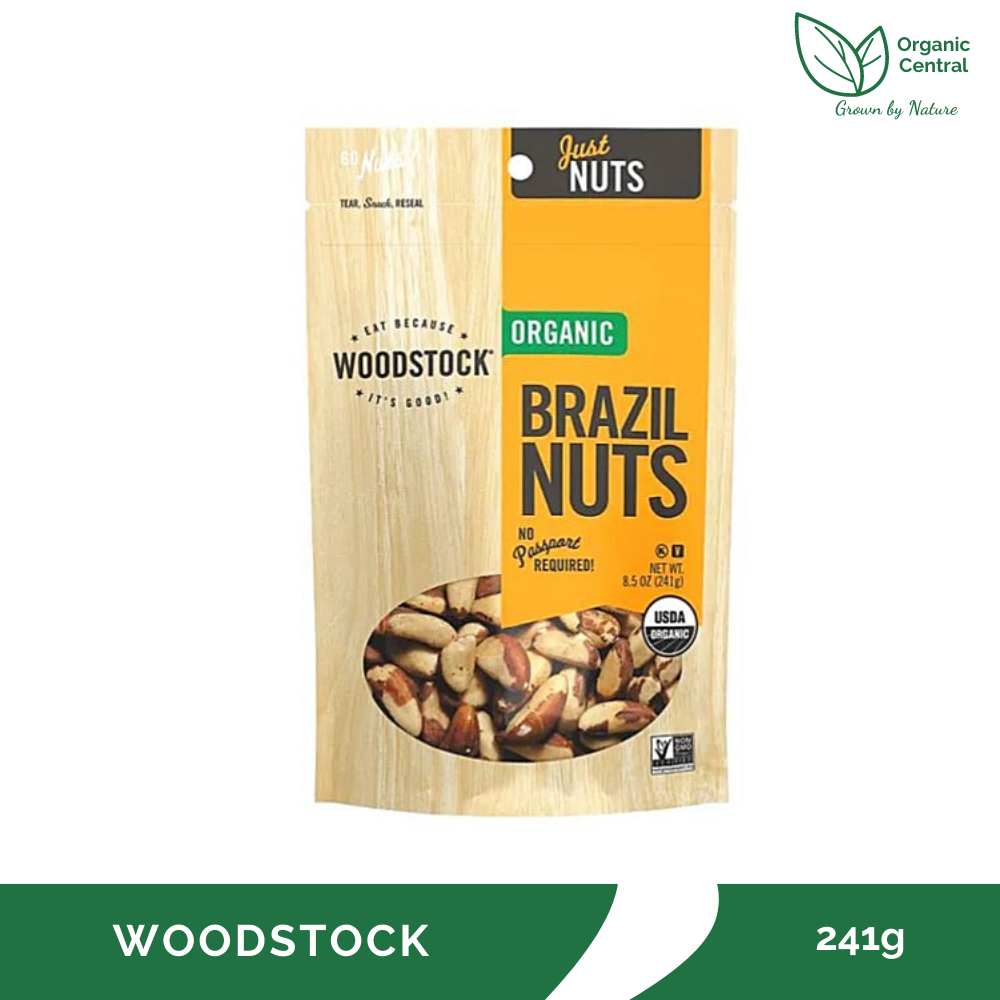 Woodstock Farms Organic Brazil Nuts 241g | Shopee Philippines