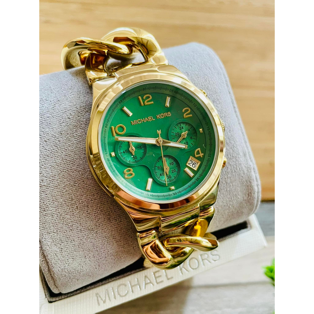 MK Watch Pawnable Michael Kors Twisted Big Chronograph | Shopee Philippines