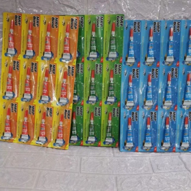 12 pcs Crown instand bond mighty bond heavy duty strong bond | Shopee ...