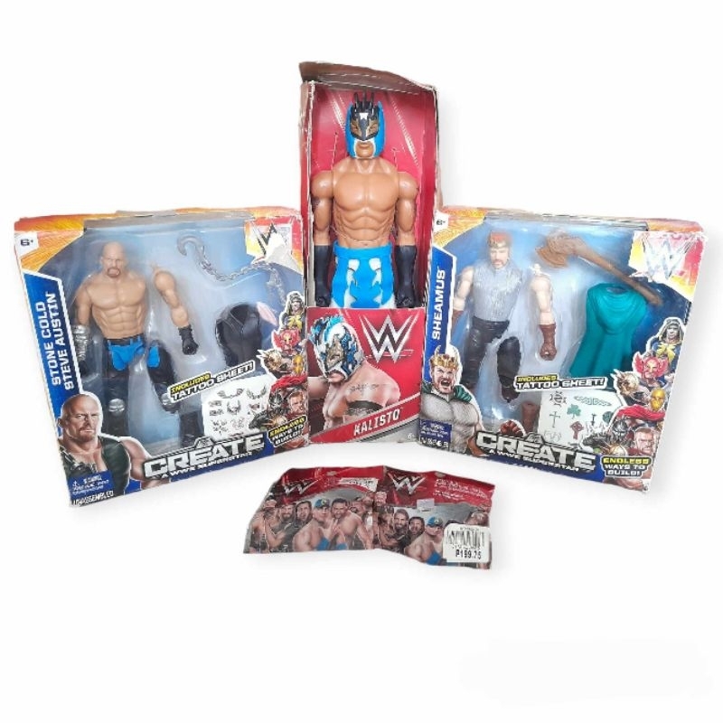 WWE articulated create superstar action figure collectible toy RESTOCK ...