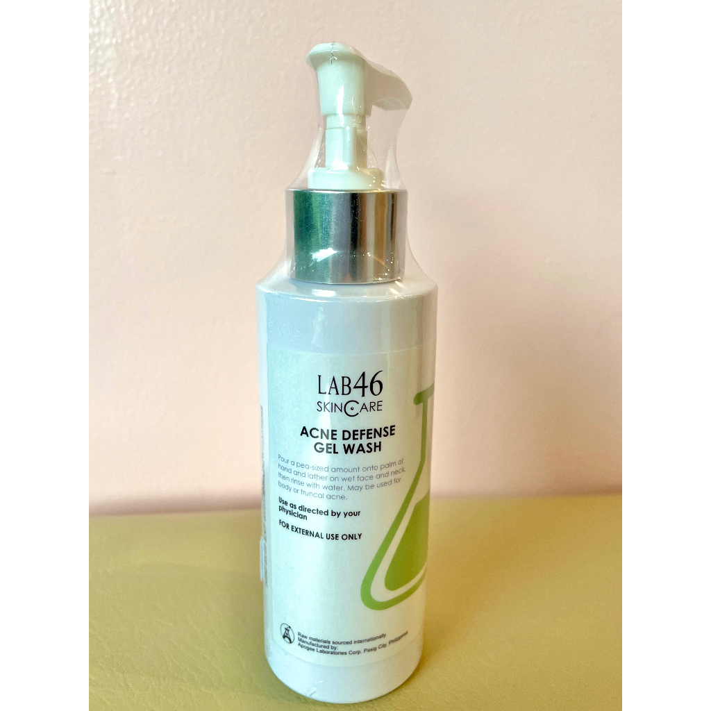 Lab46 Acne Defense Gel Wash 120 mL | Shopee Philippines