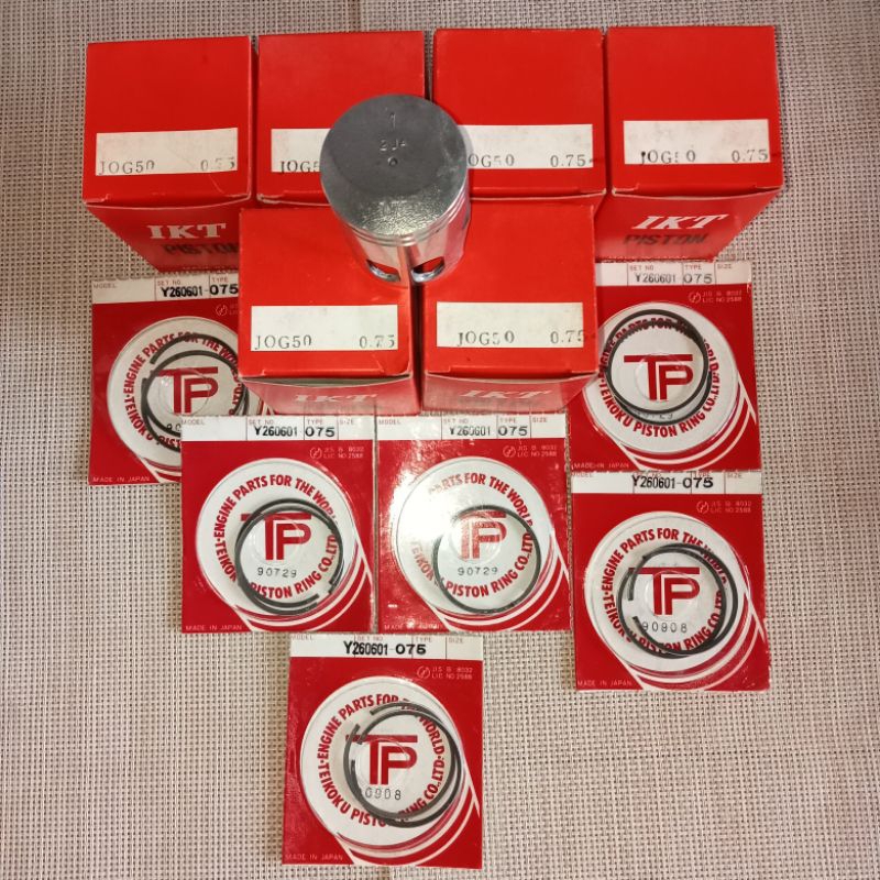 YAMAHA JOG 50 | TARGET 50 | MINT | - PISTON W/ PISTON RING SIZE: 0.50 ...