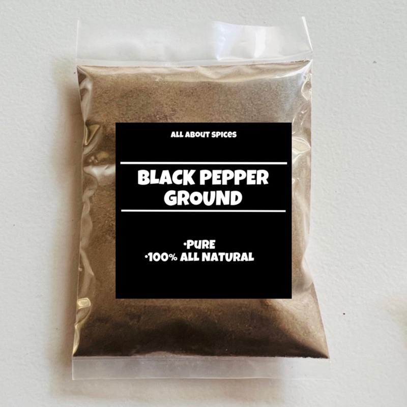 ( BLACK PEPPER GROUND ) | Shopee Philippines