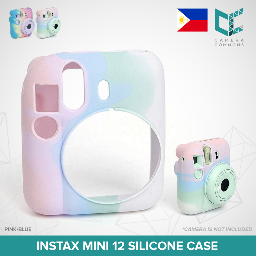 Silicon Silicone Case Plain Colors for Fujifilm Instax Mini 11 Mini 12 ...