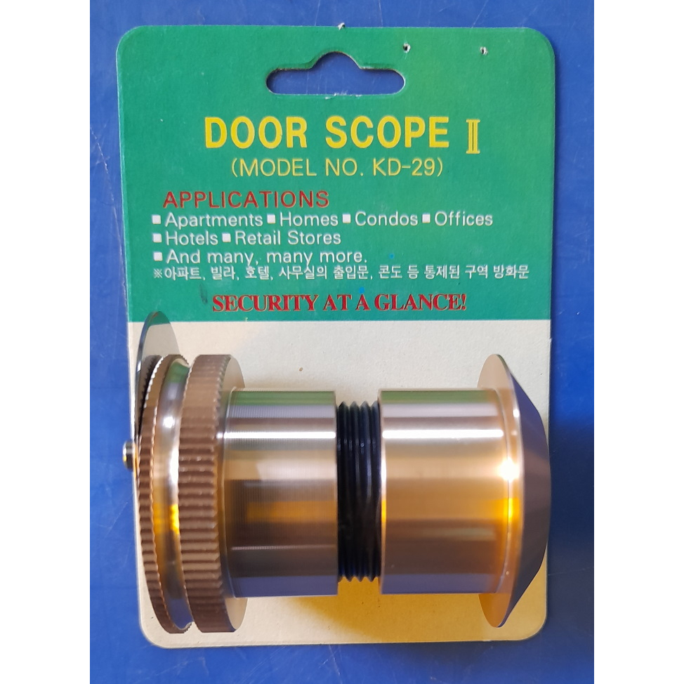SALE Door Scope Viewer Security at a Glance Made in Korea | Shopee ...