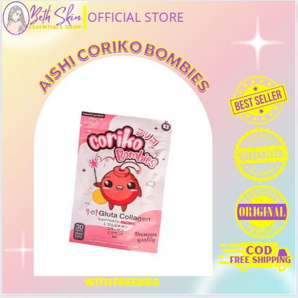 Aishi Coriko Bombies 4in1 Gluta Collagen (Made in Japan) 30 capsules ...