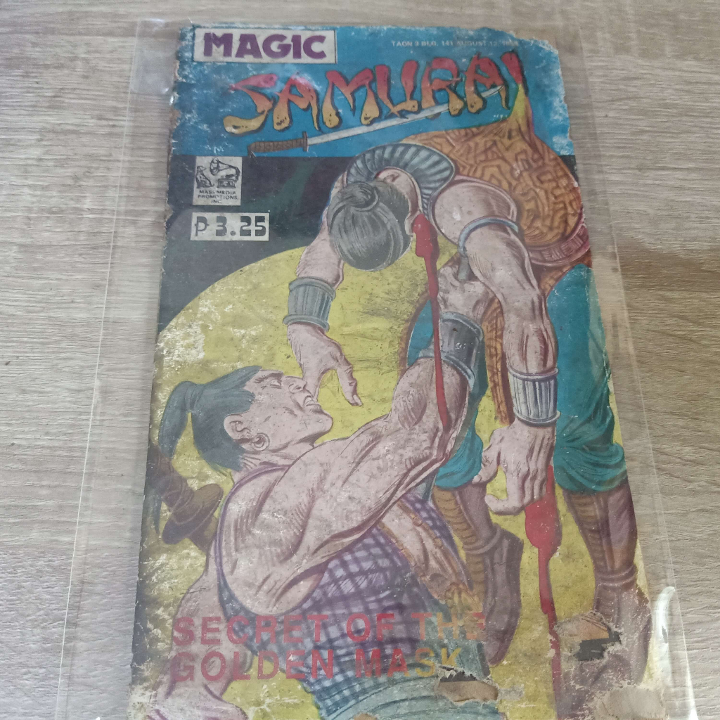 Magic Samurai #141 - August 12, 1988 (vintage tagalog pinoy komiks ...
