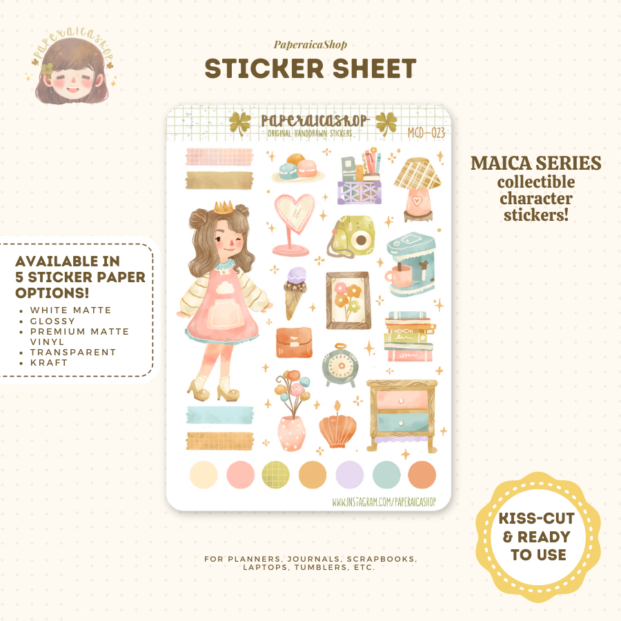 Cute Pastel Girl, Pastel Stickers, Polco Stickers, Rainbow Stickers ...
