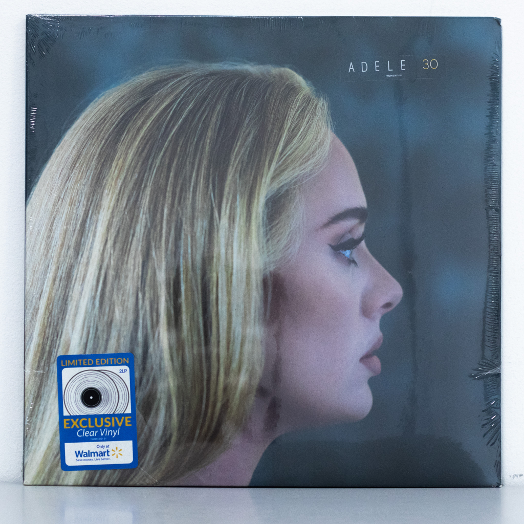 Adele - 30 Walmart Exclusive Clear Vinyl LP Record Album | Sunny Day ...