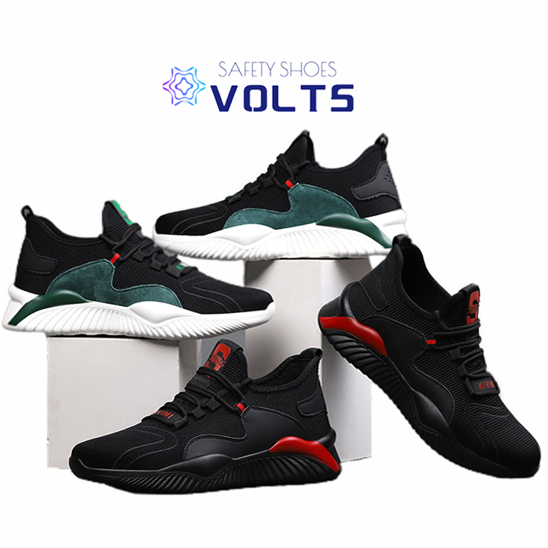 VOLTS Anti-Smash Safety Shoes for Men with Steel Toe Protective ...