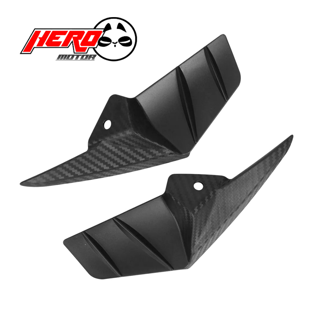 Aerox v2 Airscoop Winglet Glossy Black Carbon Matte Black Carbon From ...