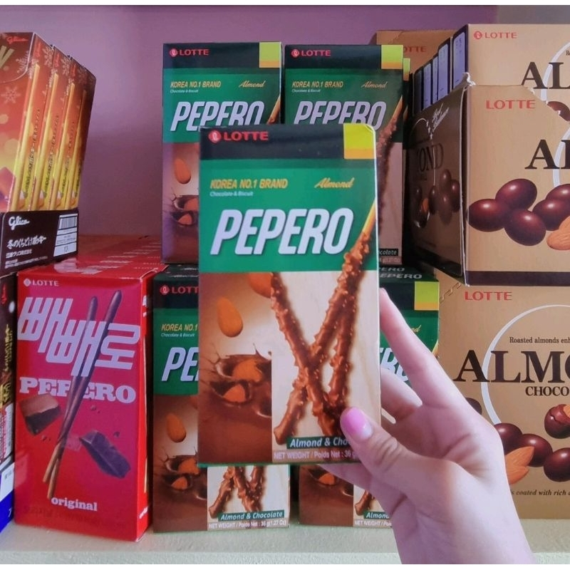 (Buy1 Take1) Lotte Pepero Chocolate Box | Various Flavour | Shopee ...