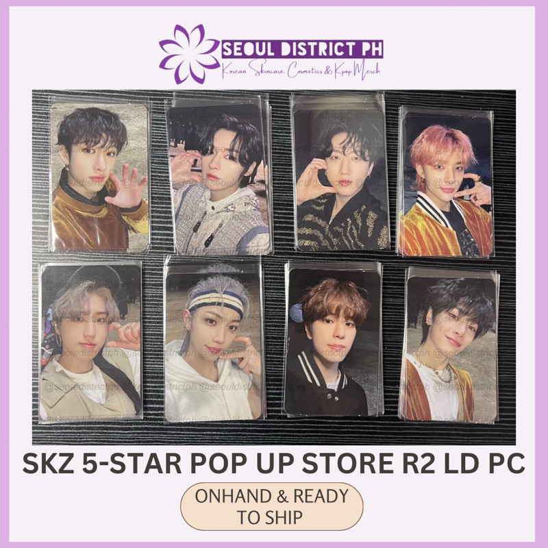 Stray Kids 5-STAR Soundwave Popup Store Lucky Draw Round 2 Photocard PC SKZ LD PC | Shopee ...