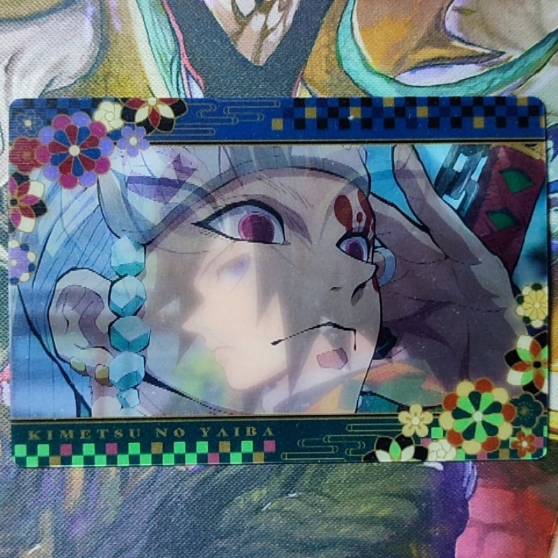 Demon Slayer / Kimetsu No Yaiba Lenticular Trading Cards | Shopee ...