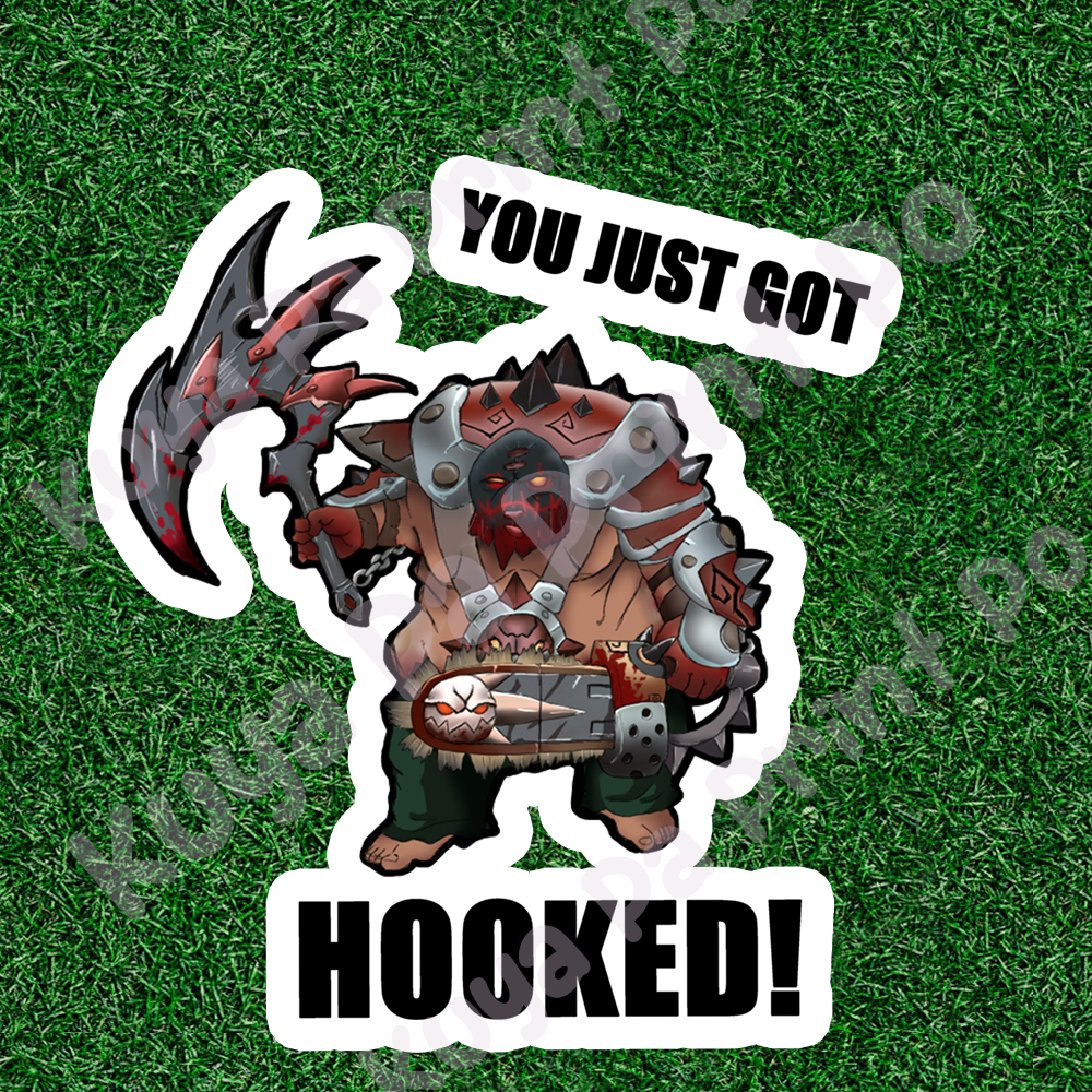 Dota 2 Vinyl Laminated Stickers - Individual Die Cut (Waterproof and ...