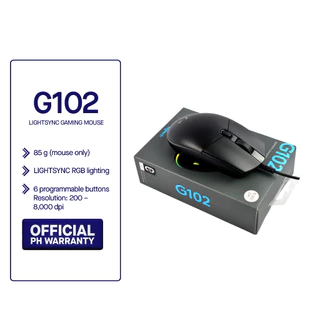 Logitech Mouse G102 | 8,000 DPI RGB Gaming