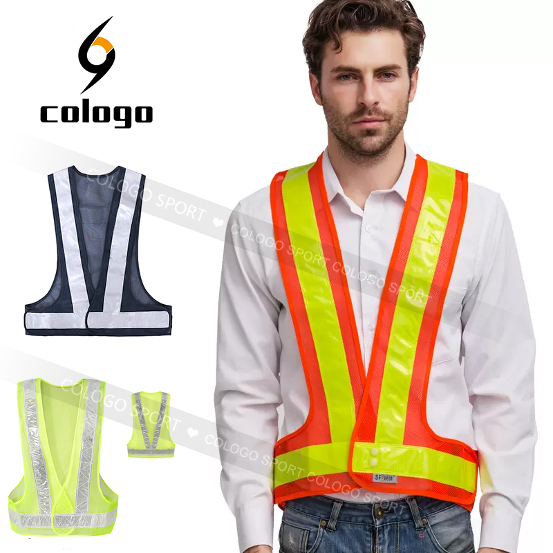 Reflectorized vest makapal with ID holder Reflective safety Vest High ...