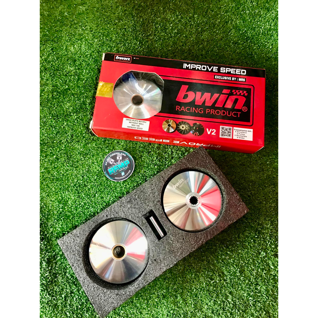 BWIN RACING PULLEY SET V2 BEAT / M3 GT / MIO SPORTY / NMAX AEROX ...