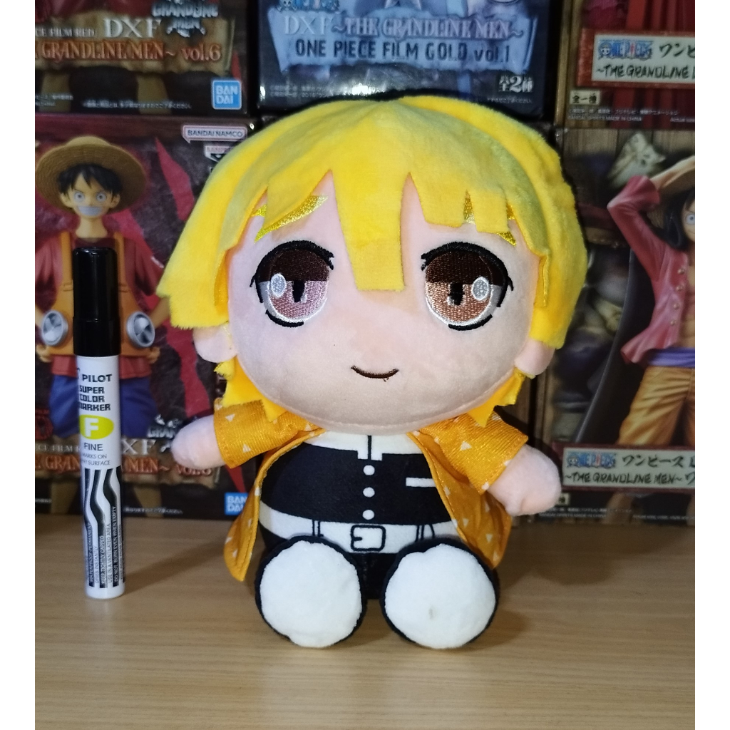 Demon Slayer Kimetsu No Yaiba Zenitsu plush charm (Bootleg) | Shopee ...