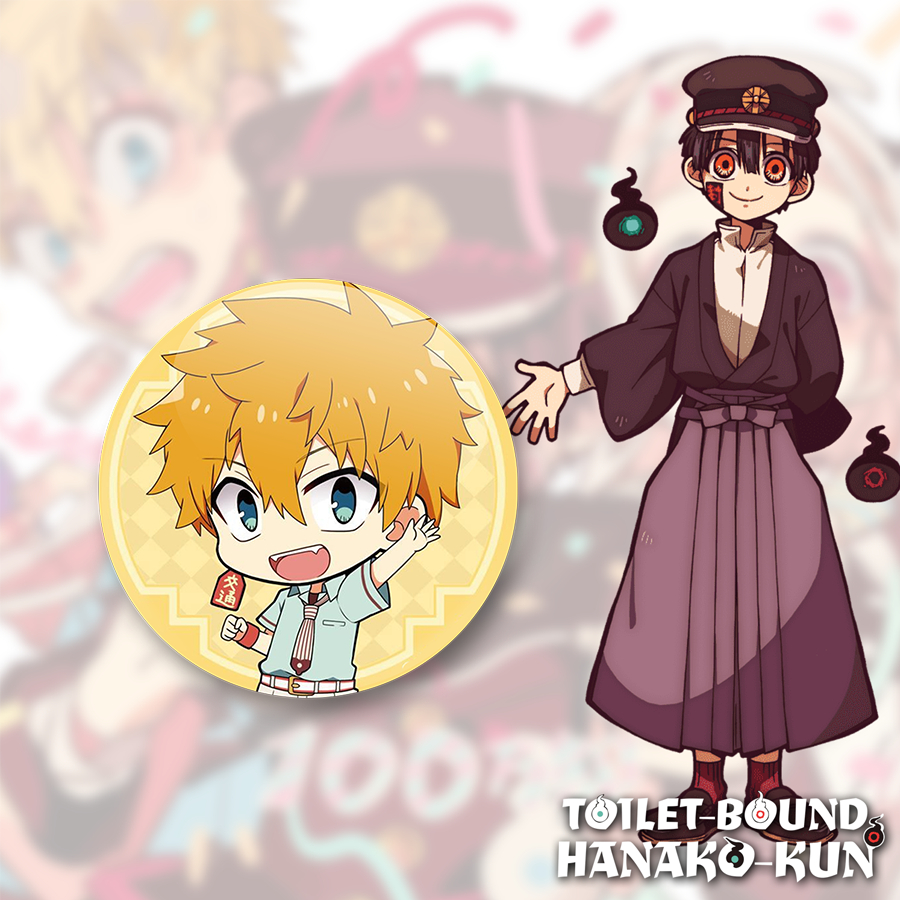 Toilet-Bound Hanako-Kun Anime Button Pins / Badge Batch B3 | Shopee ...