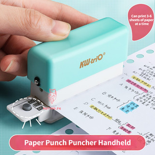 From PH 6 Hole Paper Punch Puncher Handheld Puncher Pocket Size ...