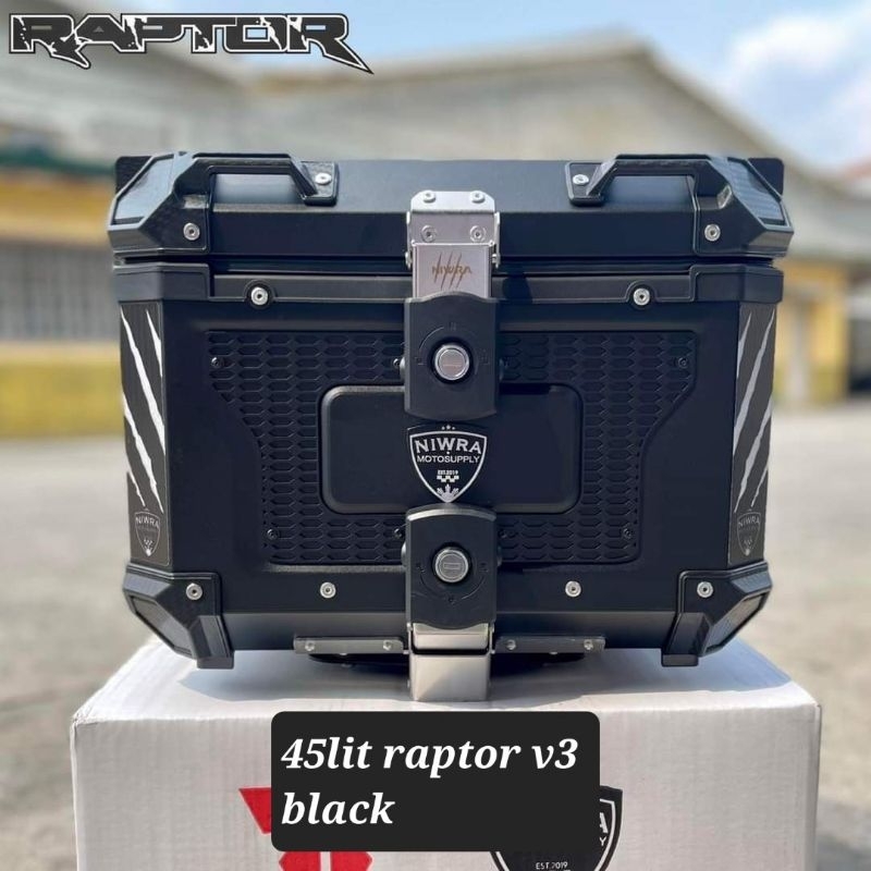 niwra RAPTOR 25 35 65 LITERS ALLOY TOPBOX | Shopee Philippines