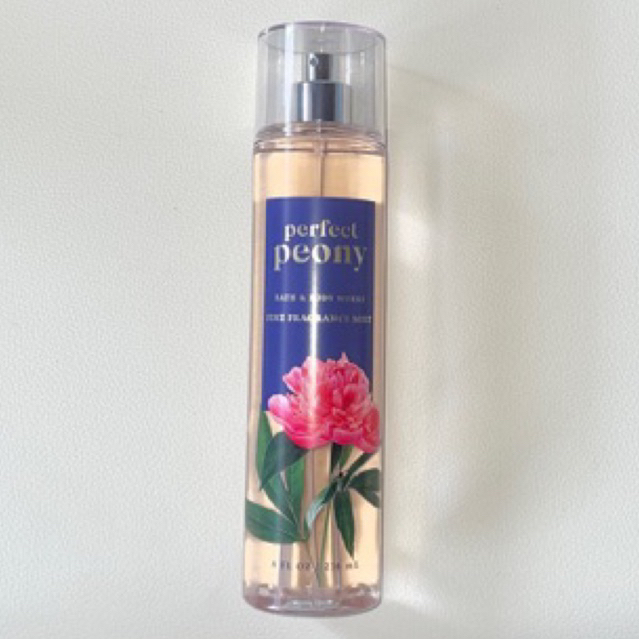 Bath & Body Works Fine Fragrance Mist - PERFECT PEONY - 236m | Shopee ...