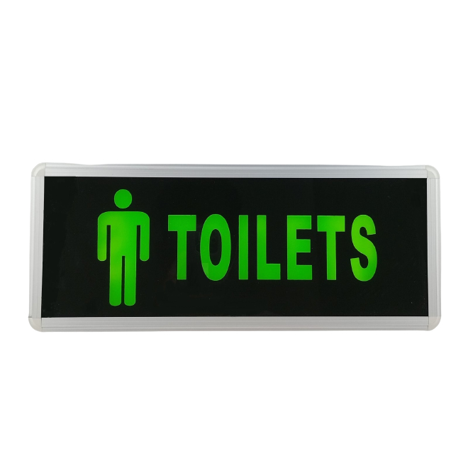 Nation LED Exit & Toilet Light Sign Double Face | Shopee Philippines