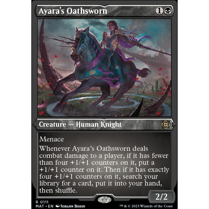 Ayara's Oathsworn Rare March of the Machine The Aftermath Magic the ...