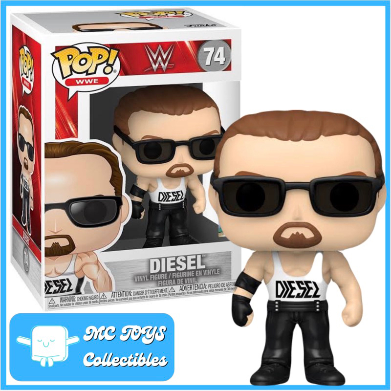 Funko POP! WWE: Diesel #74 (Free Protector) | Shopee Philippines