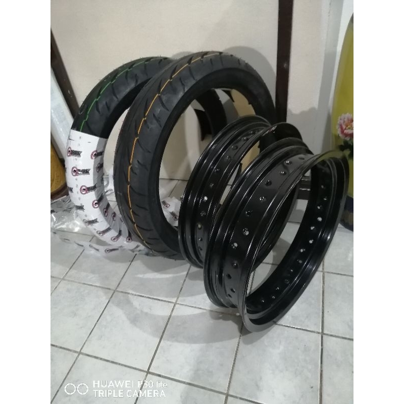 Bundle Deal SPD Alloy Rims 36 holes Silver PLUS Quick Tubeless Tire ...