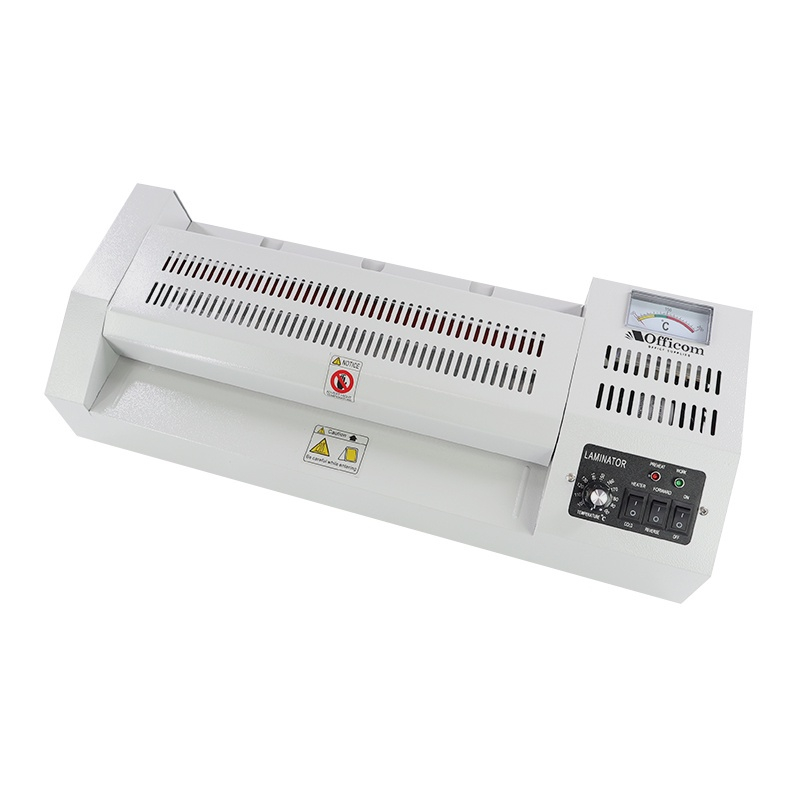 Officom A3 A4 Size Laminator 320 Hot Cold Reverse 220v Laminating