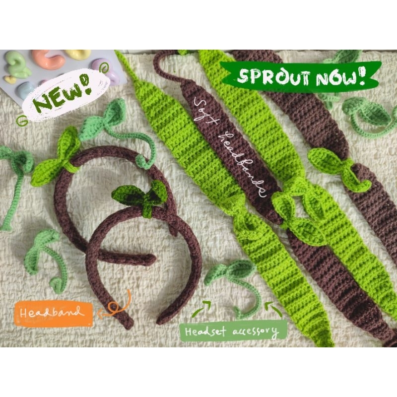 Sprout Headband - Handmade Crochet | Shopee Philippines