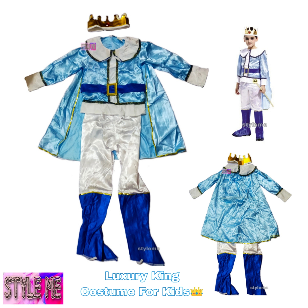 Luxury King United Nations Costume Complete Set Cosplay Role play For Kids | Shopee Philippines