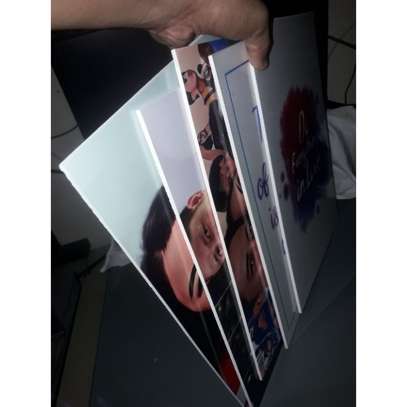 Customized and Personalized photo frame for Wall Decor / sintra board ...