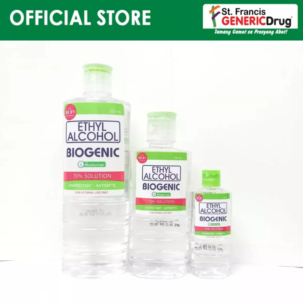 Biogenic Ethyl Alcohol 70% Solution | Shopee Philippines
