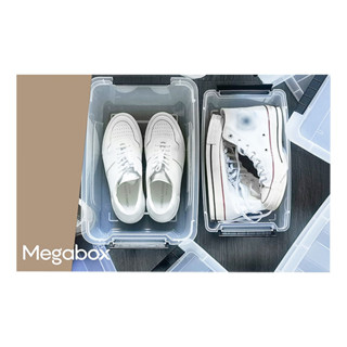 MEGABOX SHOE BOX TRANSPARENT CLEAR | Shopee Philippines