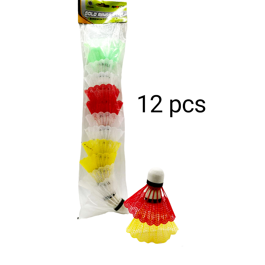 Multi- Color Shuttle cock / Badminton Balls Shuttlecock (sold per 3, 6 ...