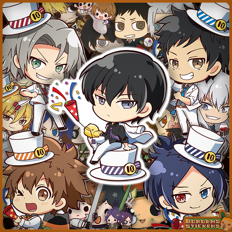 Katekyo Hitman Reborn (SET 2) - Vinyl Waterproof Sticker / Regular ...