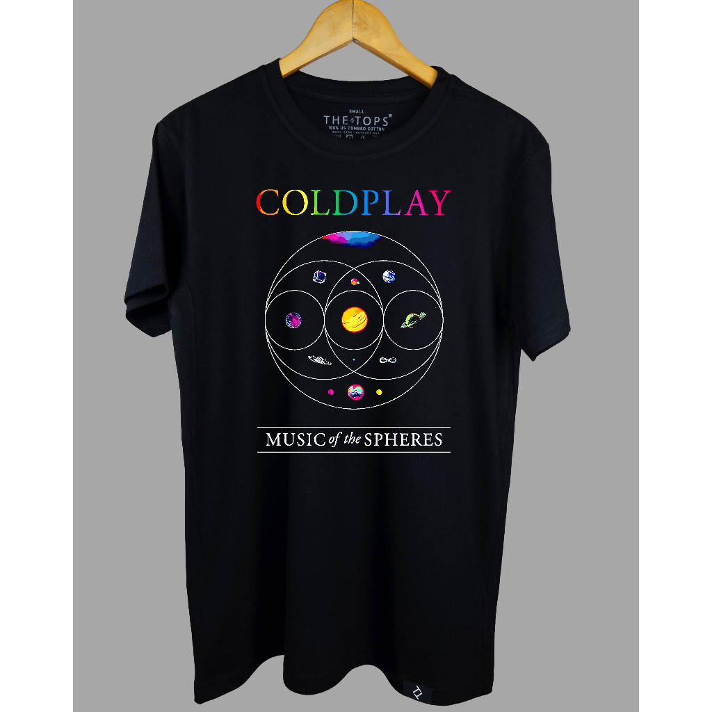 Regular Fit "Coldplay 5" T-Shirt | Shopee Philippines